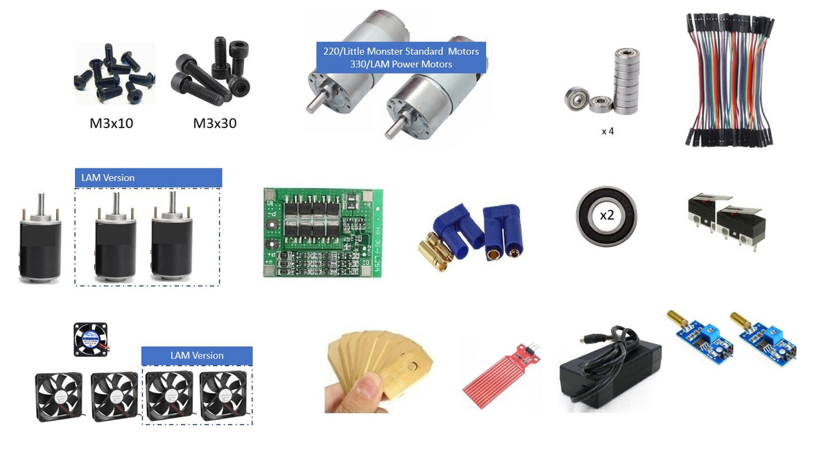 Monster Mower PCB Project Bundle. – ReP_AL Maker Shop